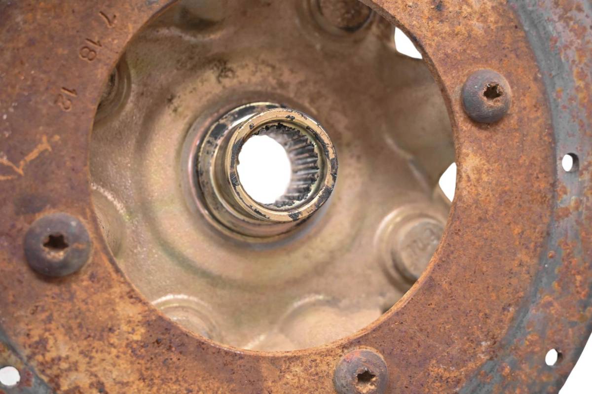 02 Arctic Cat 400 4x4 Rear Right Wheel Hub & Rotor