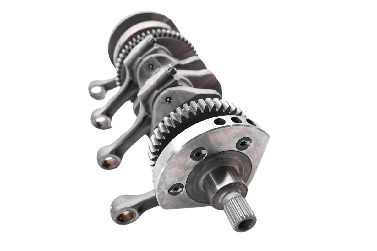 11 Suzuki GSXR750 Crankshaft Crank Shaft & Connecting Rods