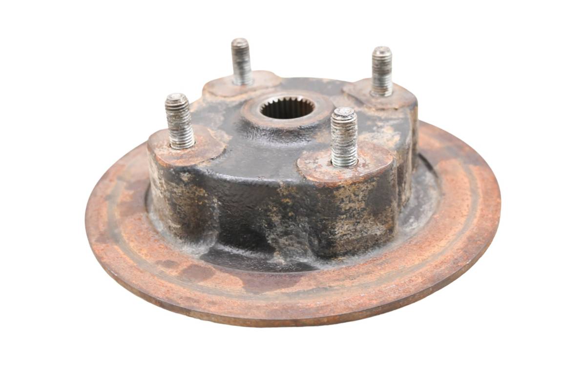 18 Cat CUV102D Front Rear Wheel Hub & Rotor Left Right